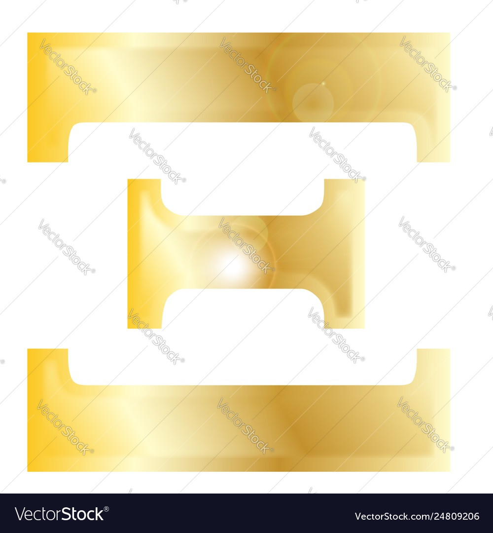 Xi Royalty Free Vector Image - VectorStock