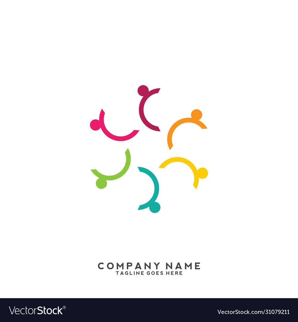 People Community Creative Hub Social Connection Vector Image