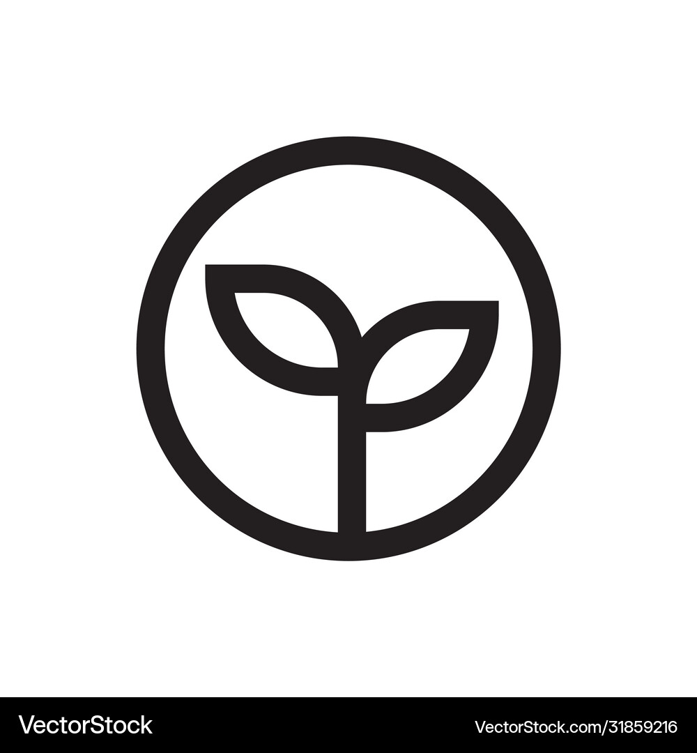 Plant buds icon symbol Royalty Free Vector Image