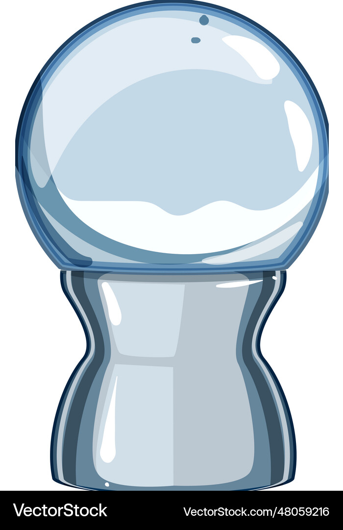 Winter snow ball cartoon Royalty Free Vector Image