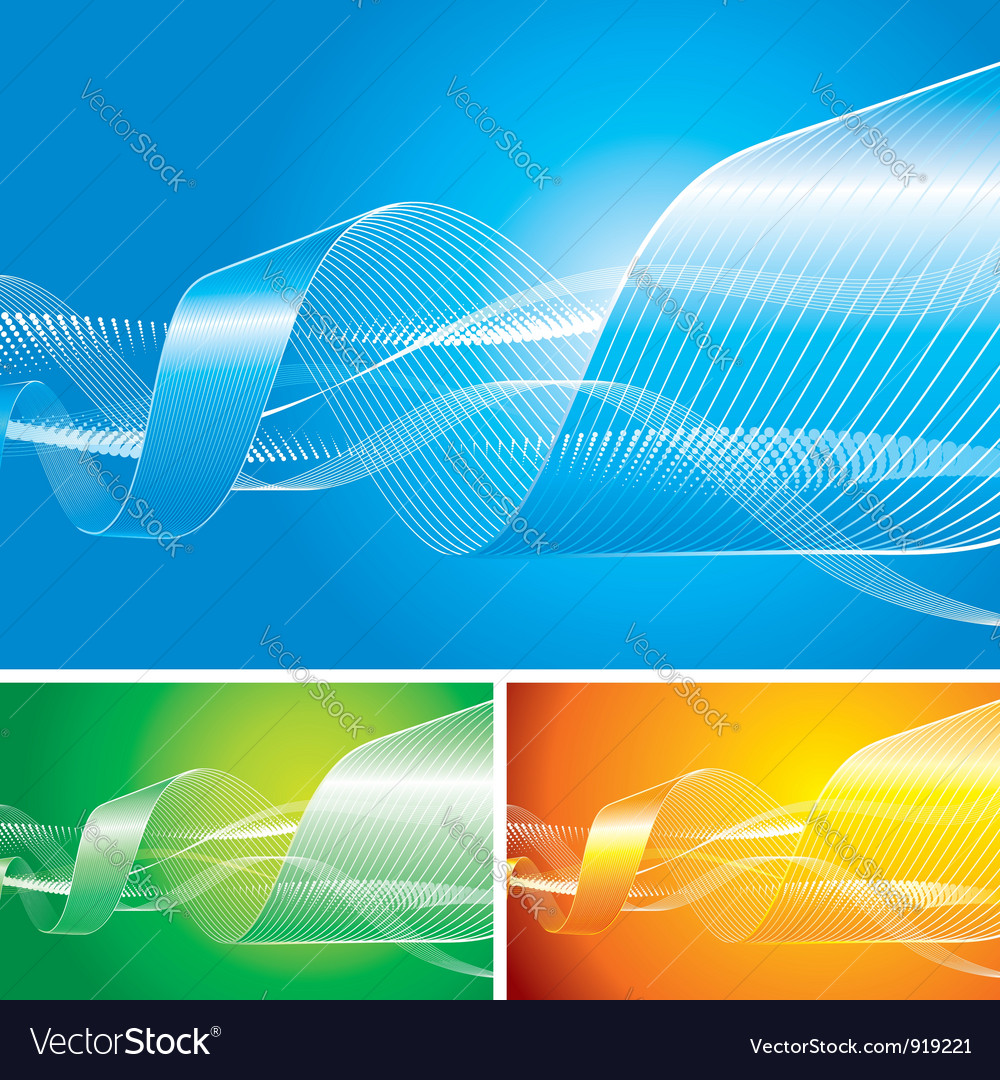 Abstract flowing background Royalty Free Vector Image