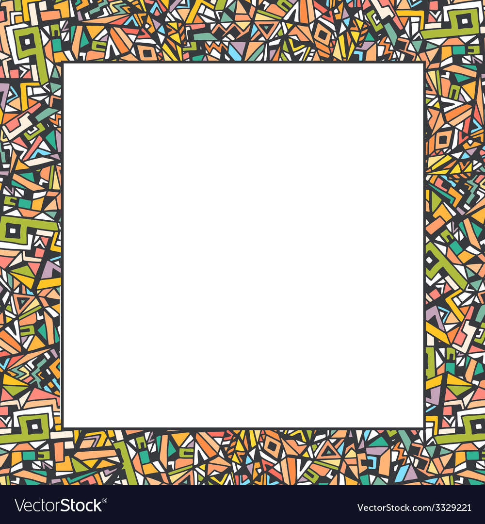 Abstract frame for your text made Royalty Free Vector Image