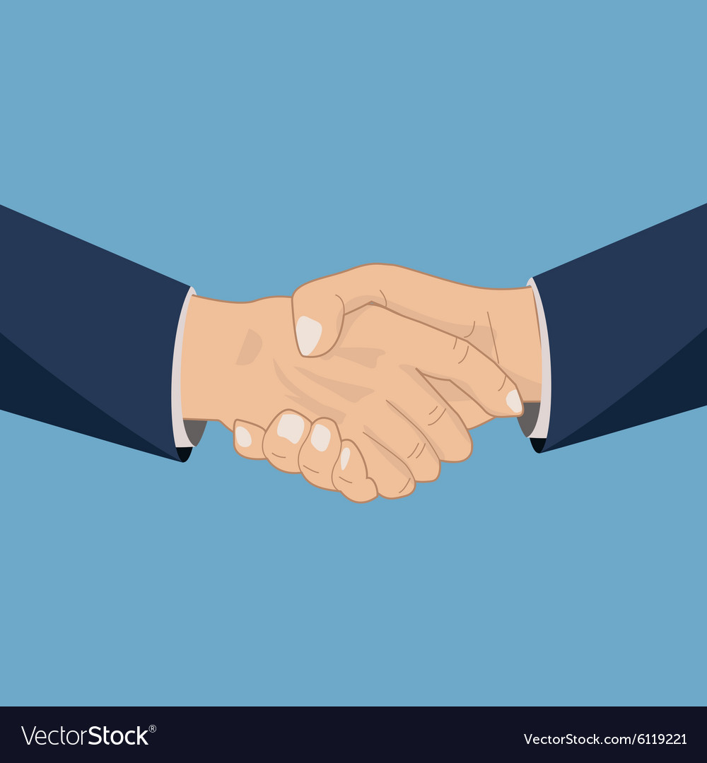 Handshake Royalty Free Vector Image - VectorStock