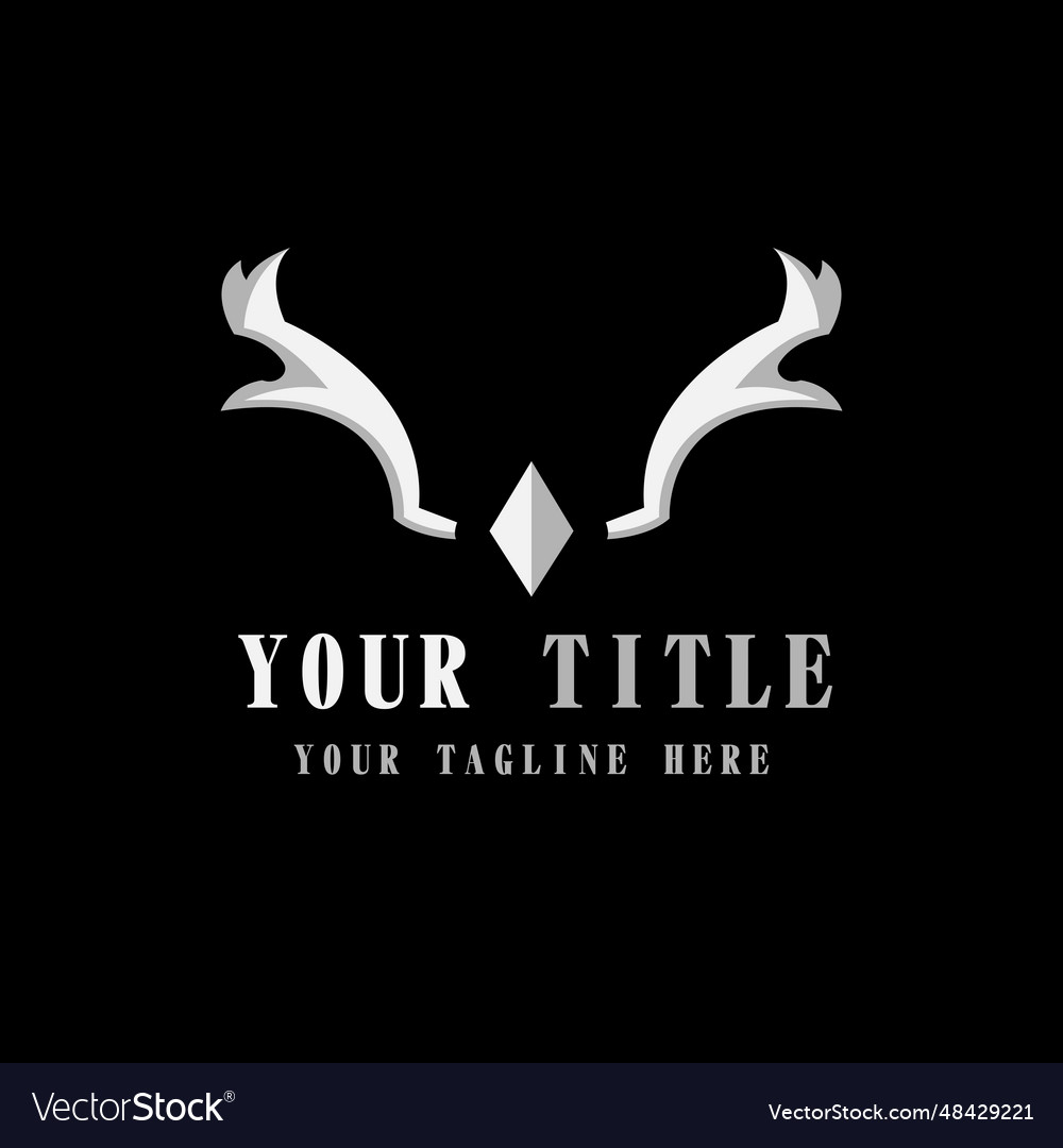 Horn logo Royalty Free Vector Image - VectorStock