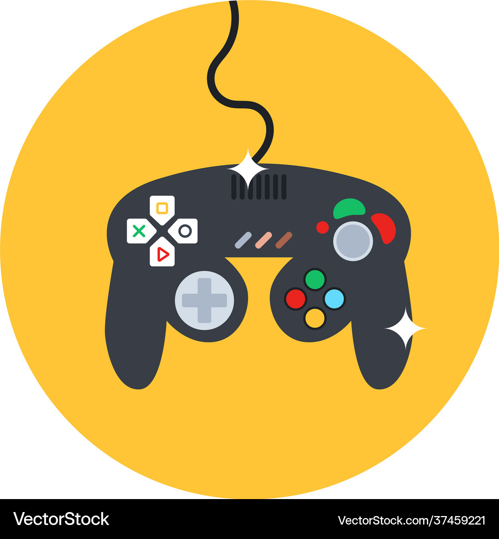 Joystick Royalty Free Vector Image - VectorStock