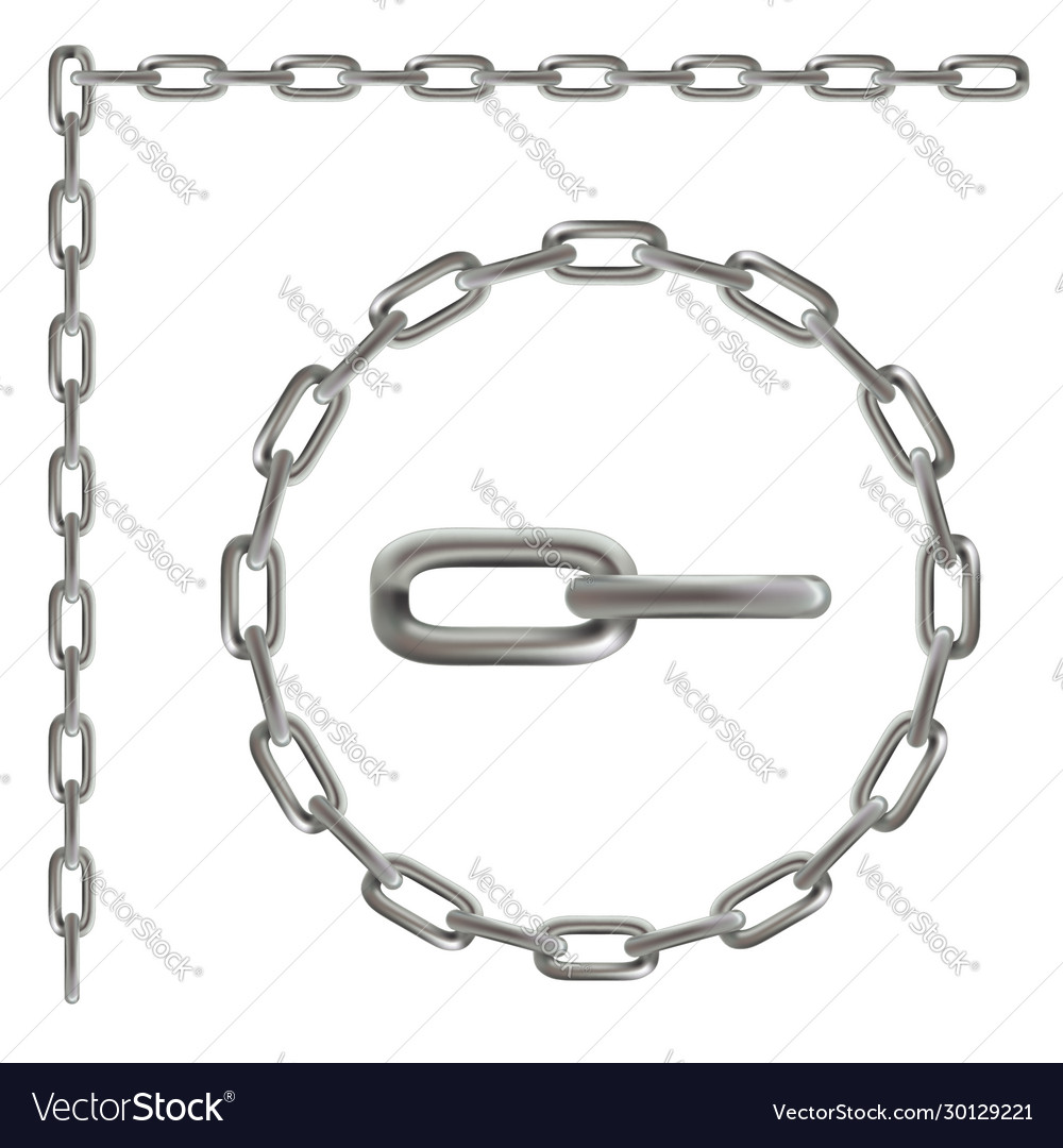 Picture chain Royalty Free Vector Image - VectorStock