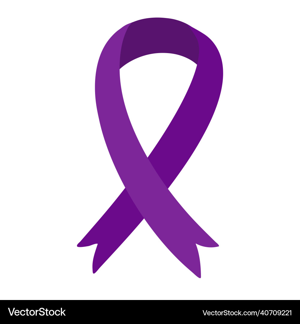 Red ribbon - emblem symbol for aids hiv awareness Vector Image
