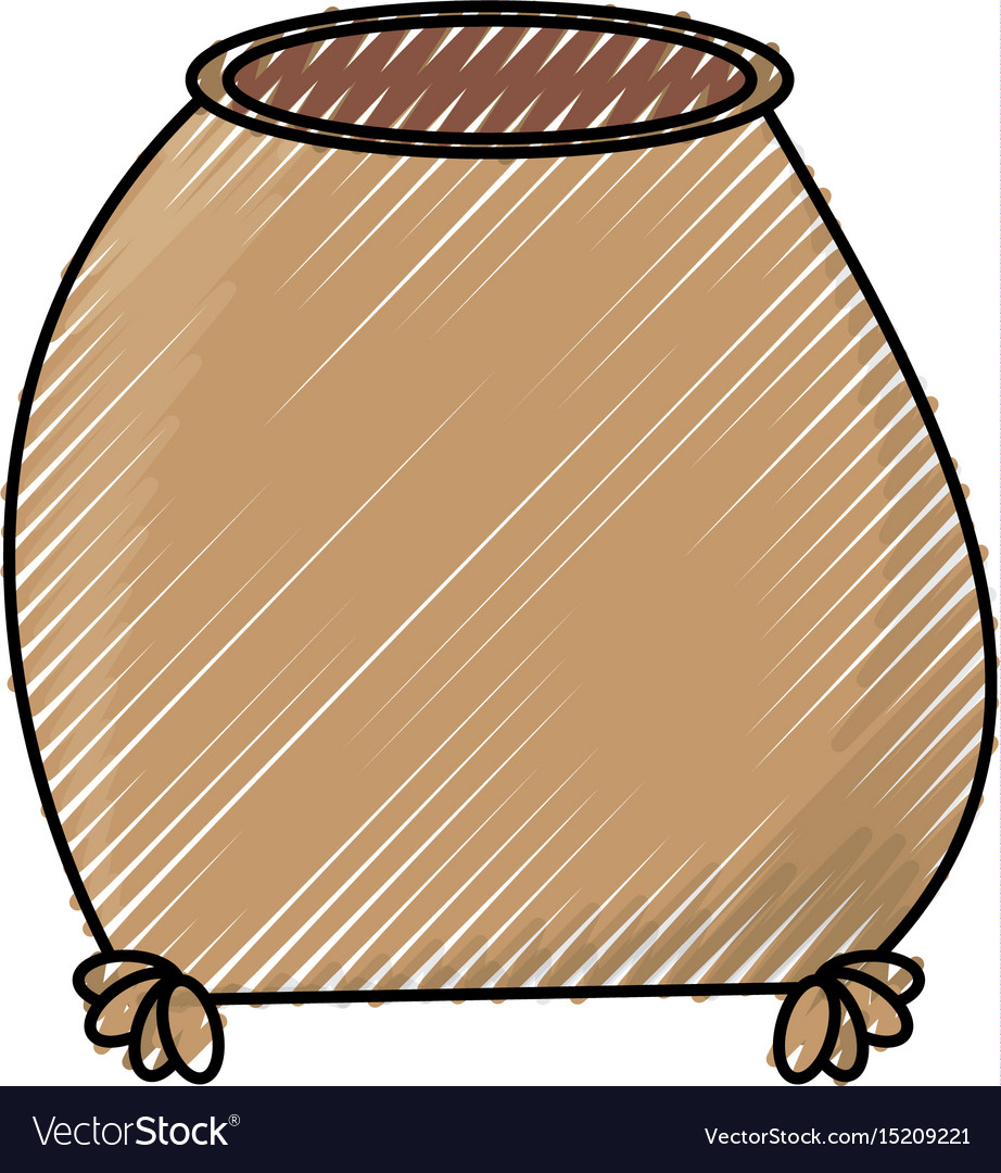 Sack bag pouch Royalty Free Vector Image - VectorStock