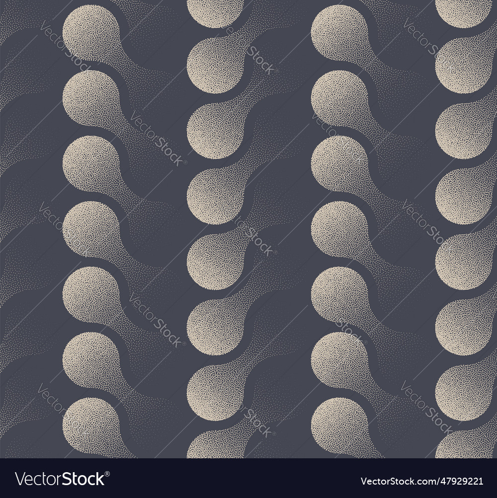 Unusual Structure Bizarre Seamless Pattern Vector Image