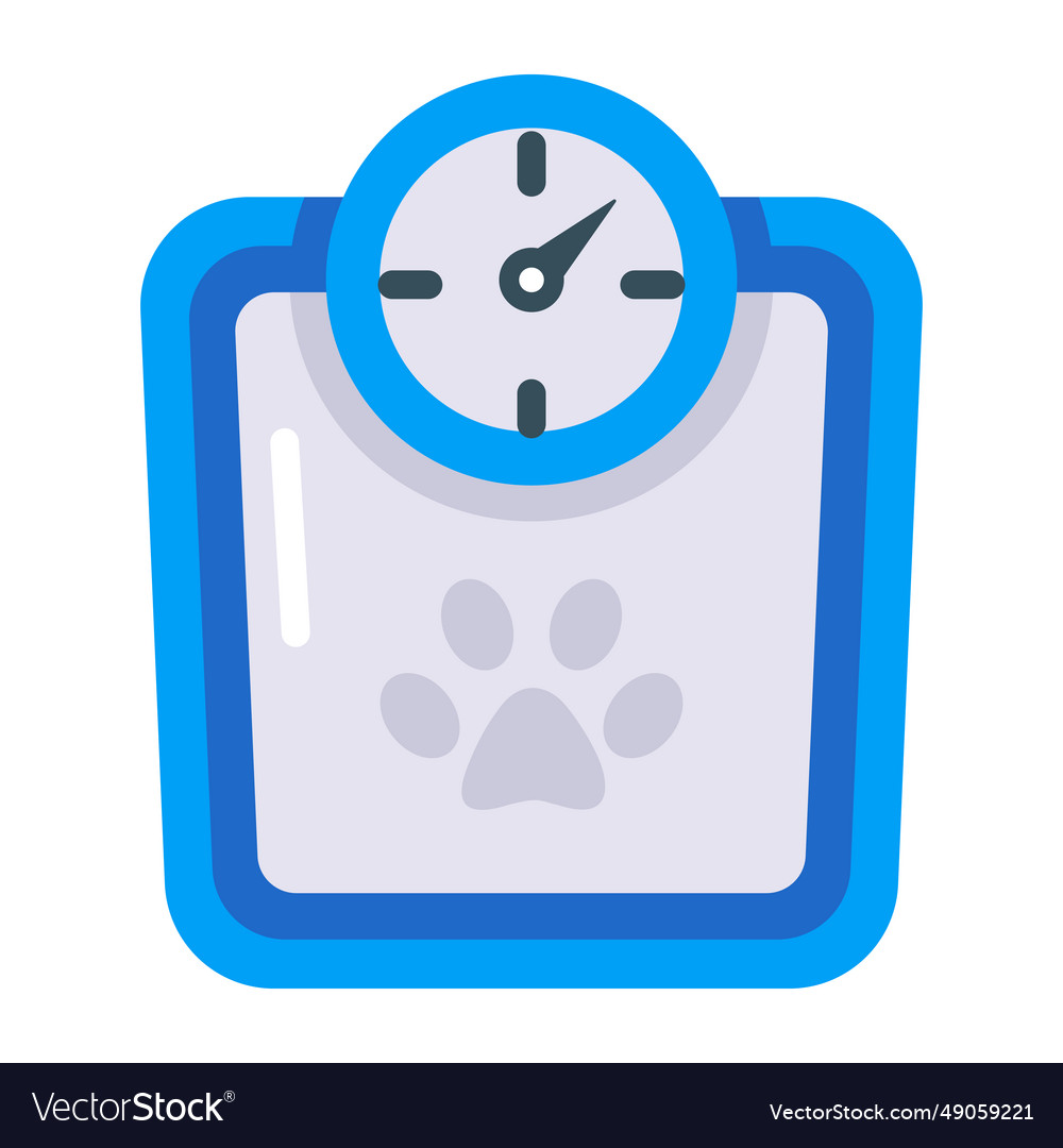 Weight scale Royalty Free Vector Image - VectorStock
