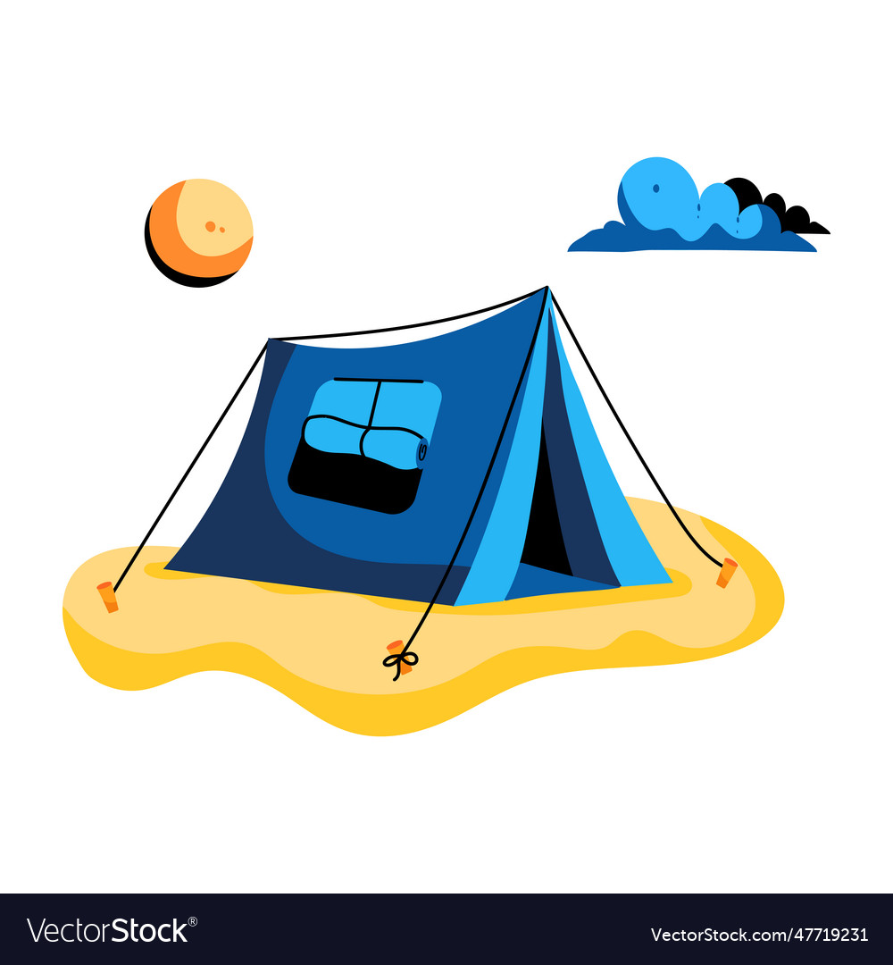 Camp Royalty Free Vector Image - VectorStock