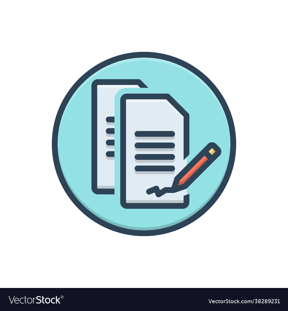 Contract Royalty Free Vector Image - VectorStock