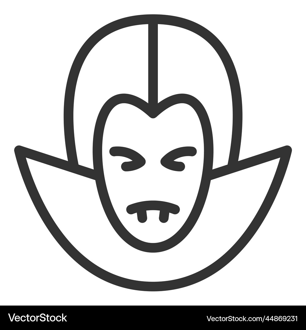 Count dracula Royalty Free Vector Image - VectorStock
