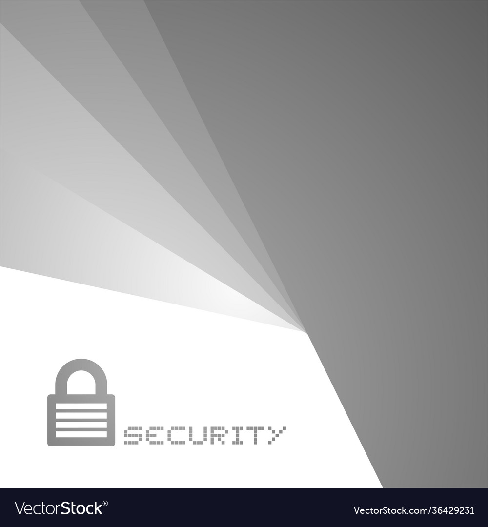 Creative lock icon Royalty Free Vector Image - VectorStock