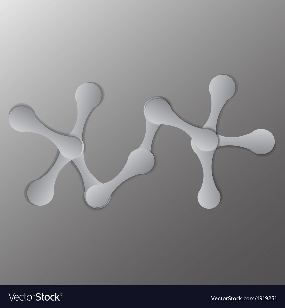 Molecule Royalty Free Vector Image - VectorStock