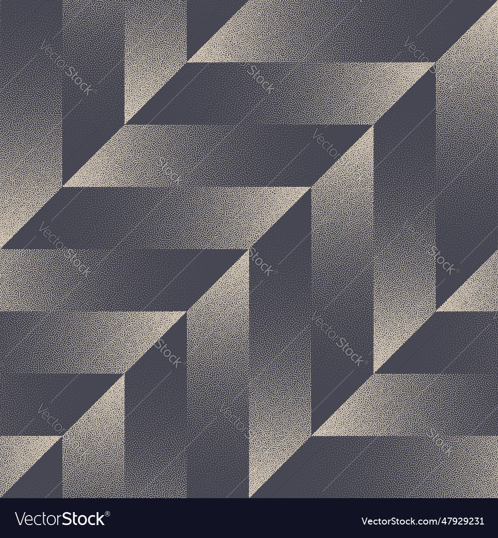 Striped angled structure seamless pattern dot Vector Image
