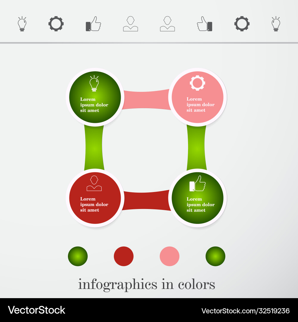 Set elements infographics Royalty Free Vector Image