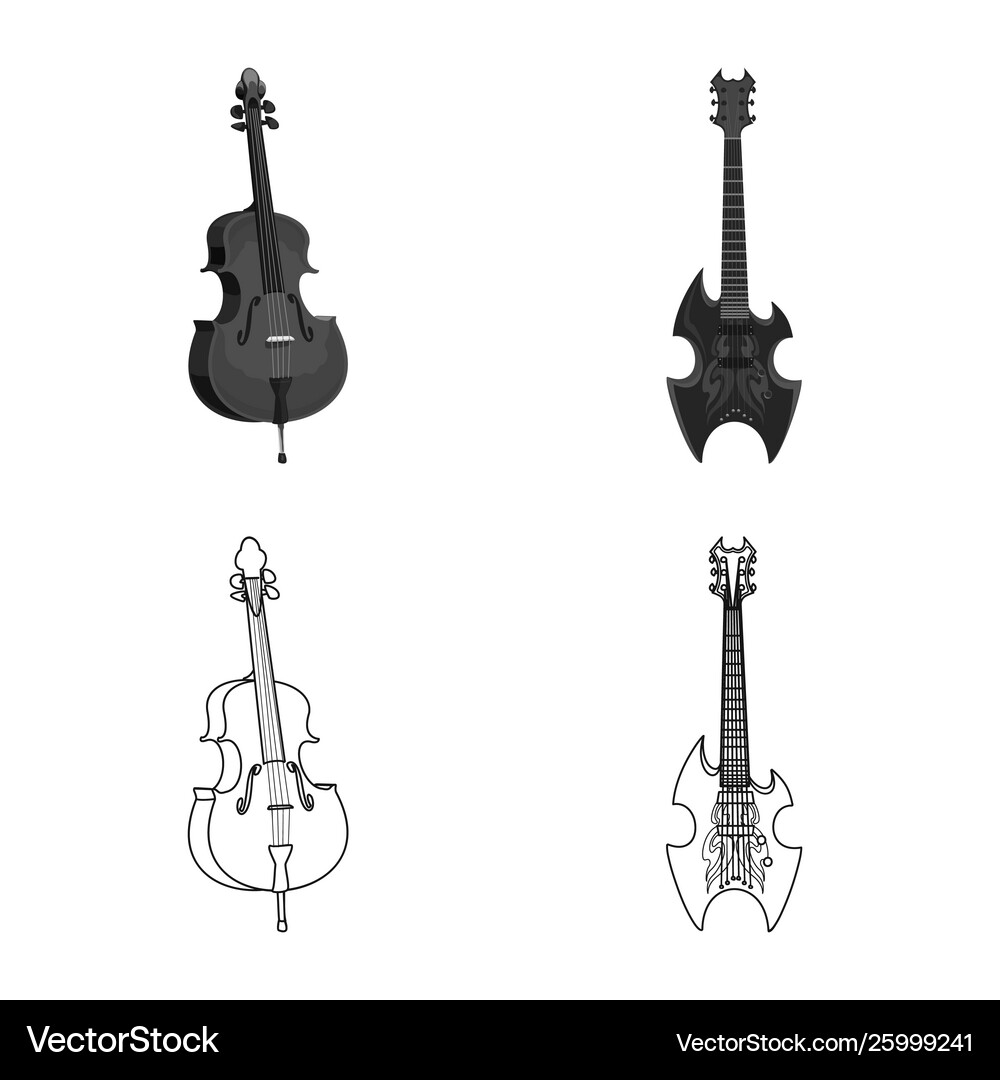 Music and tune sign Royalty Free Vector Image - VectorStock