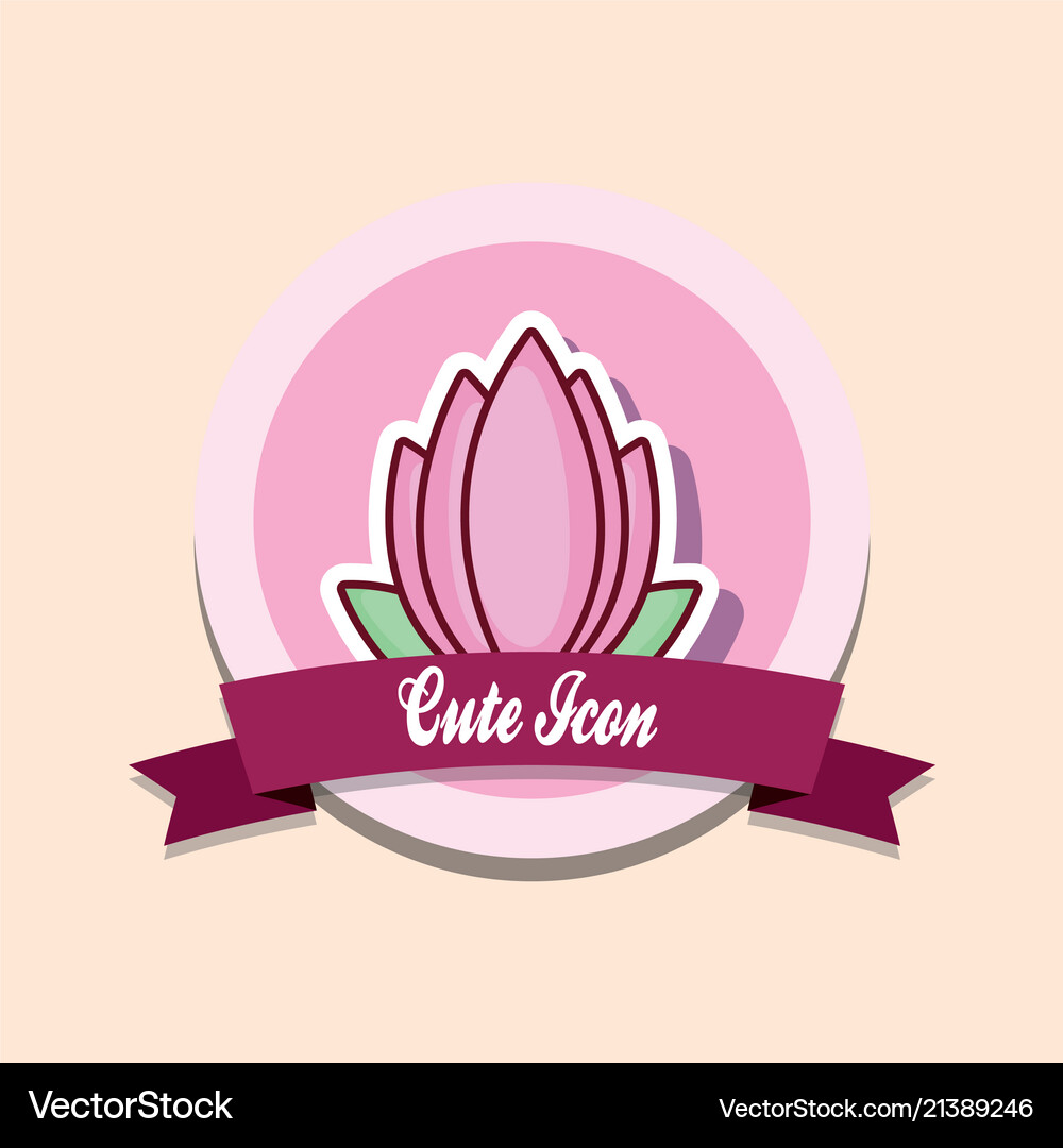 Cute icon design Royalty Free Vector Image - VectorStock