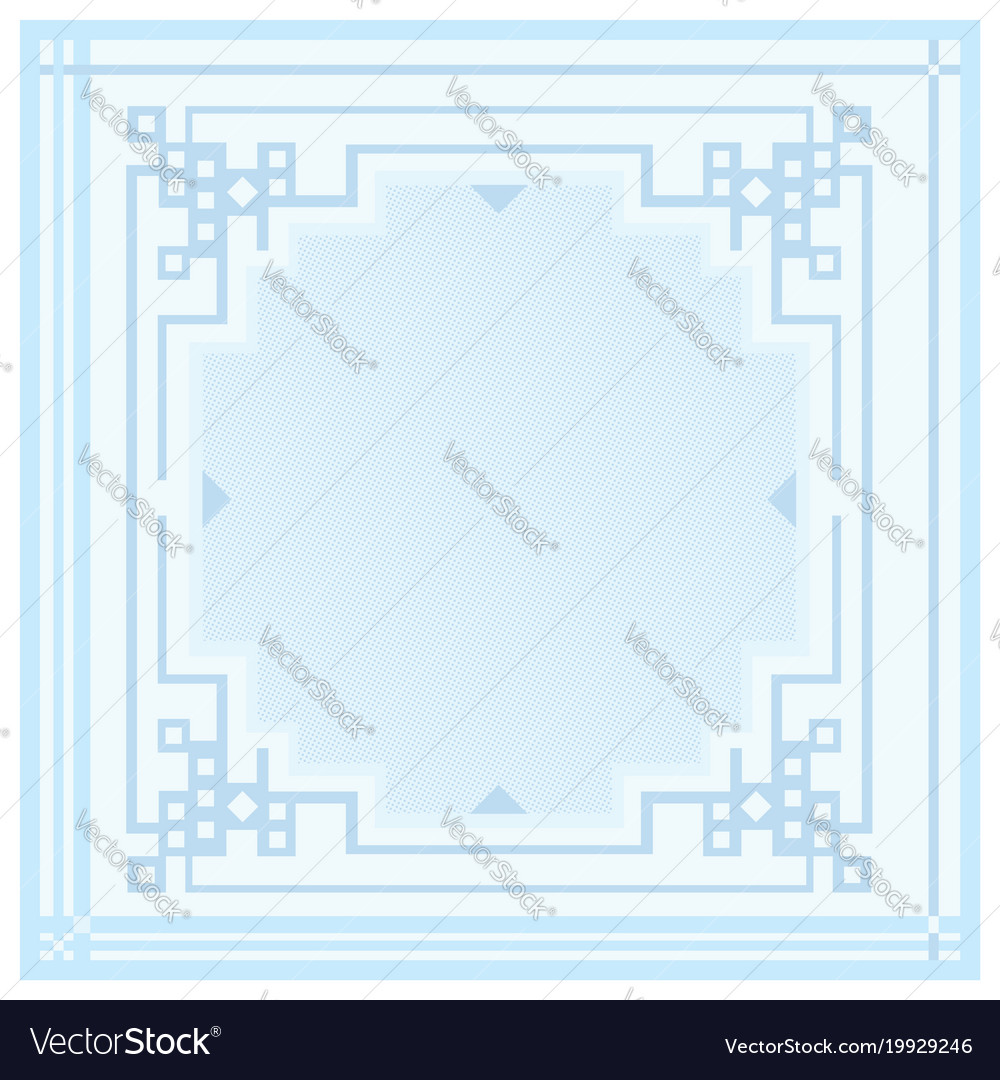 Napkin design pattern Royalty Free Vector Image