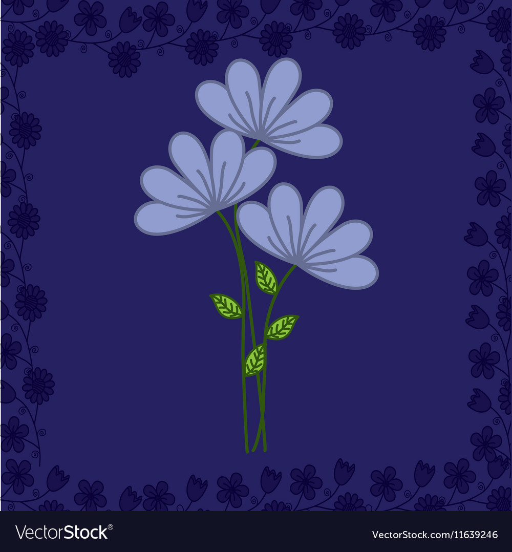 Rustic decorative style Royalty Free Vector Image