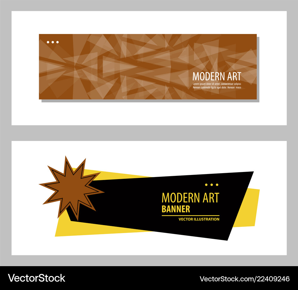 Set of flat linear promotion ribbon banner scroll Vector Image