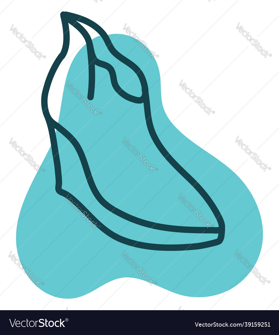 Espadrille Ankle Boots On A White Background Vector Image