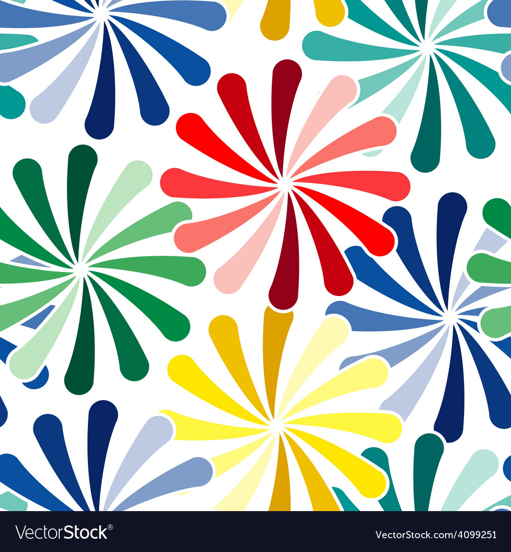 Seamless vivid pattern Royalty Free Vector Image