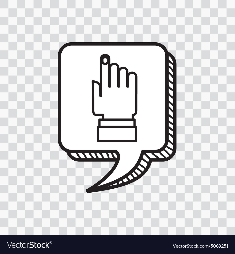 Speech bubble Royalty Free Vector Image - VectorStock