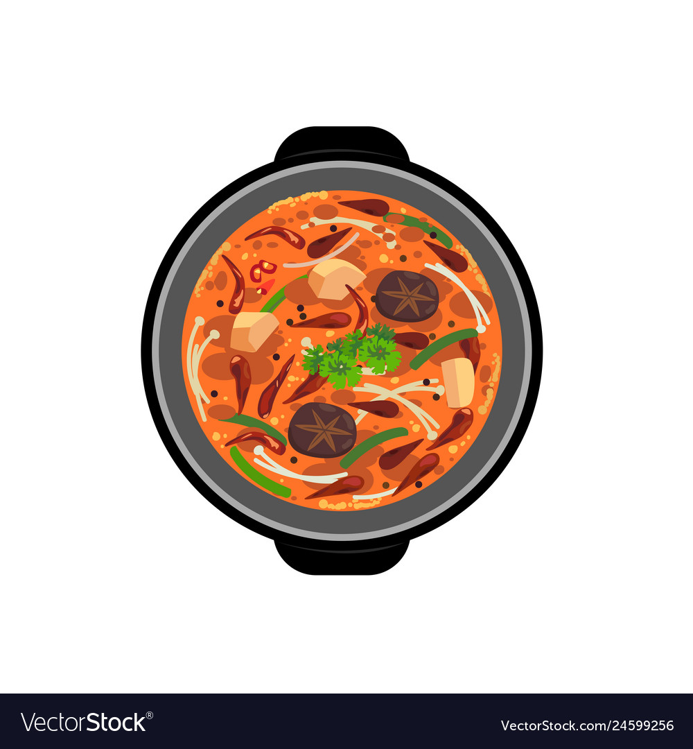 Mala soup Royalty Free Vector Image - VectorStock Mala soup Royalty Free Vector Image - VectorStock