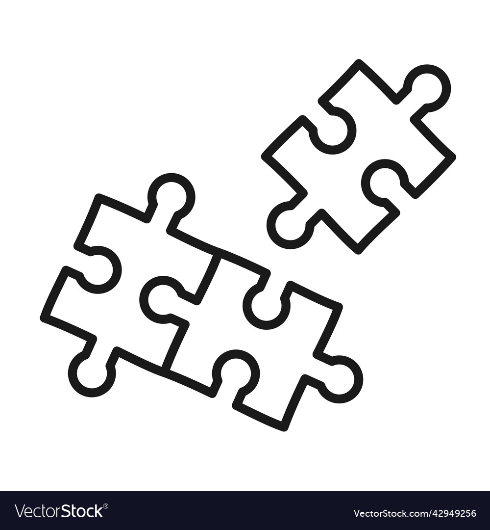 Puzzle Piece Outline