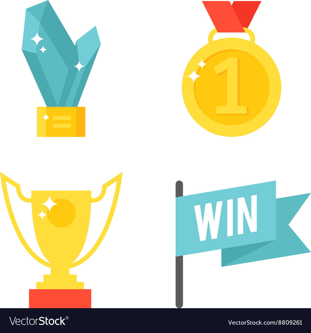Awards isolated Royalty Free Vector Image - VectorStock