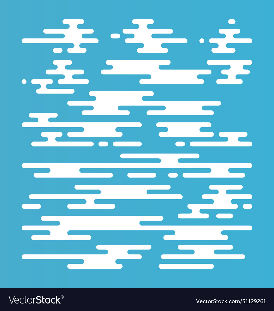 Cirrus Clouds Royalty Free Vector Image - VectorStock