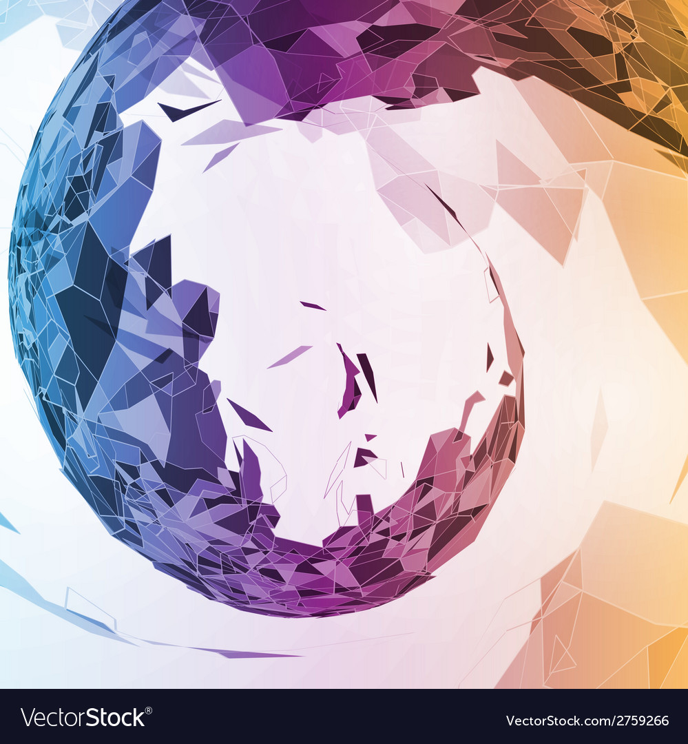 Abstract geometric Royalty Free Vector Image - VectorStock