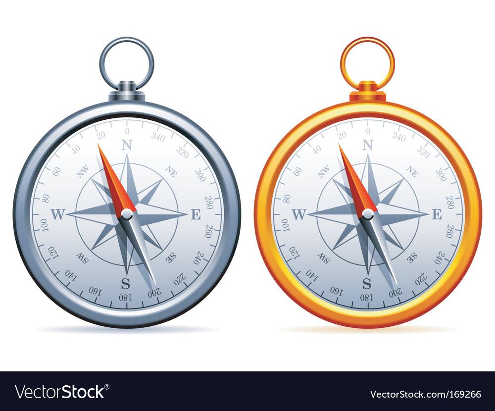 Compasses Royalty Free Vector Image - VectorStock