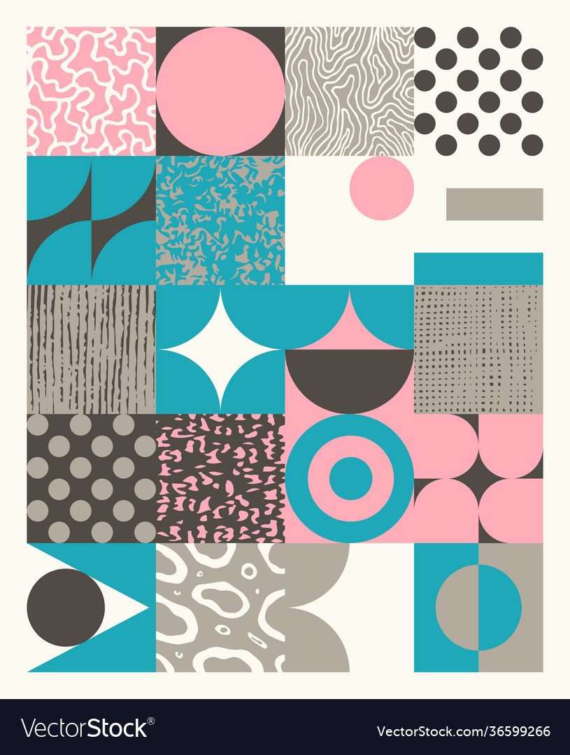 Hand-drawn abstract pattern design Royalty Free Vector Image