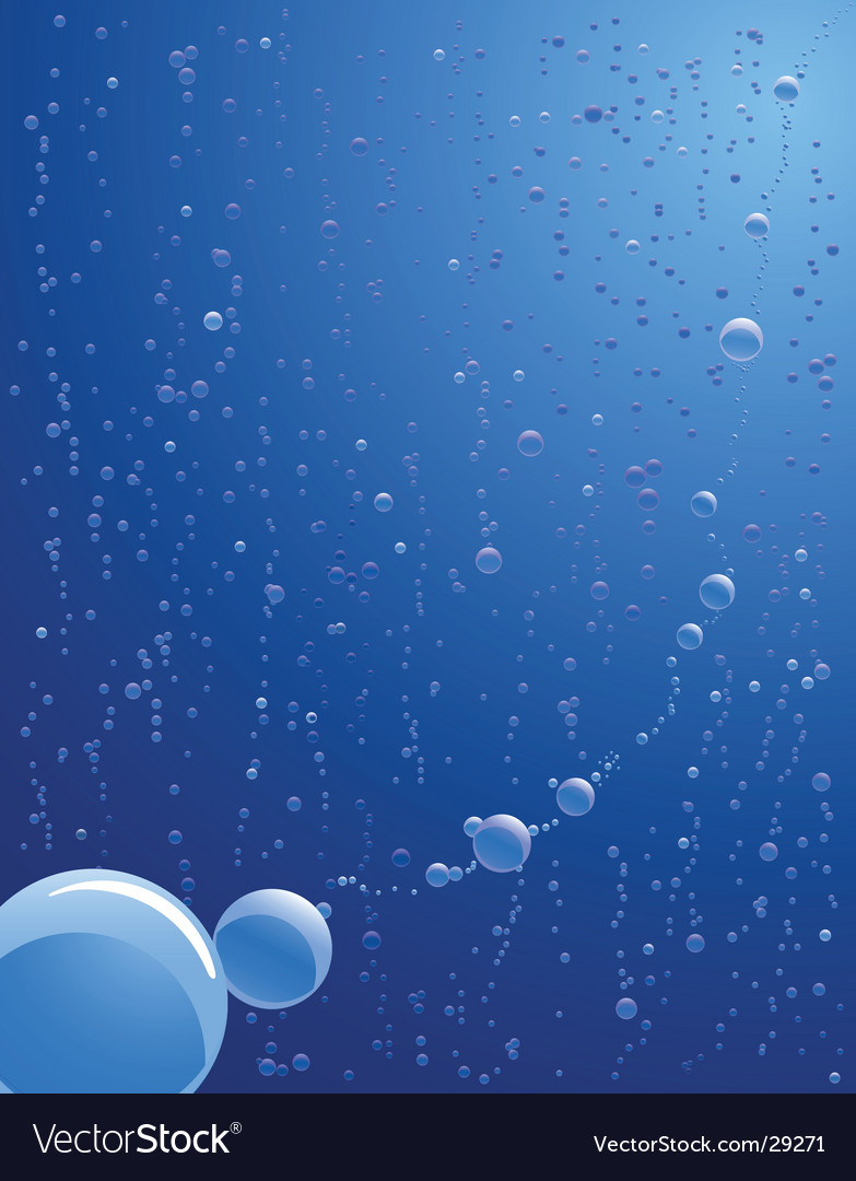 Bubbles background Royalty Free Vector Image - VectorStock