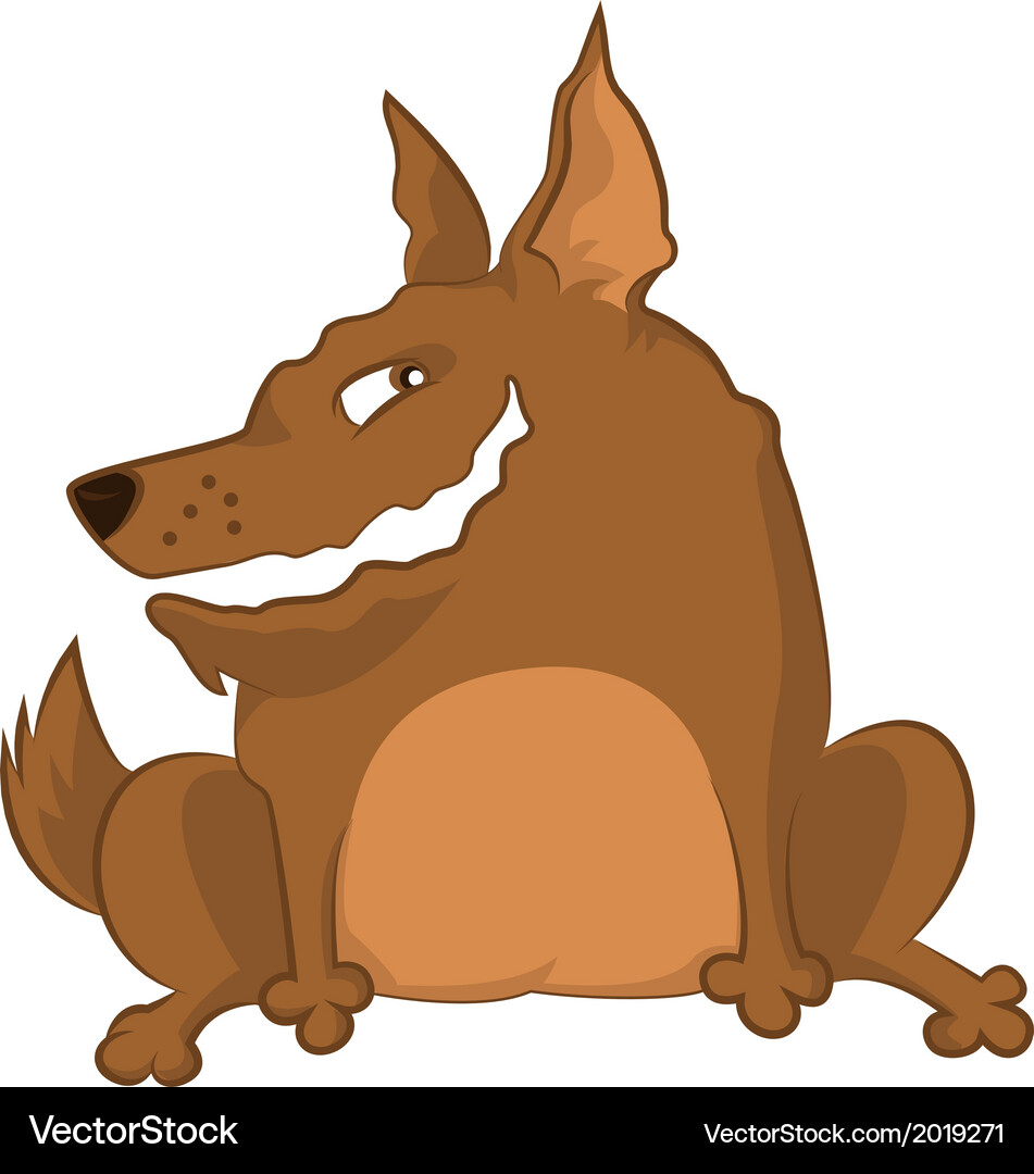 Dog Royalty Free Vector Image - VectorStock