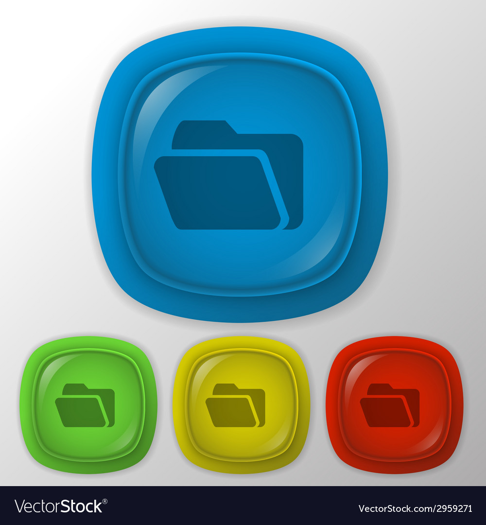 Folder for documents Royalty Free Vector Image