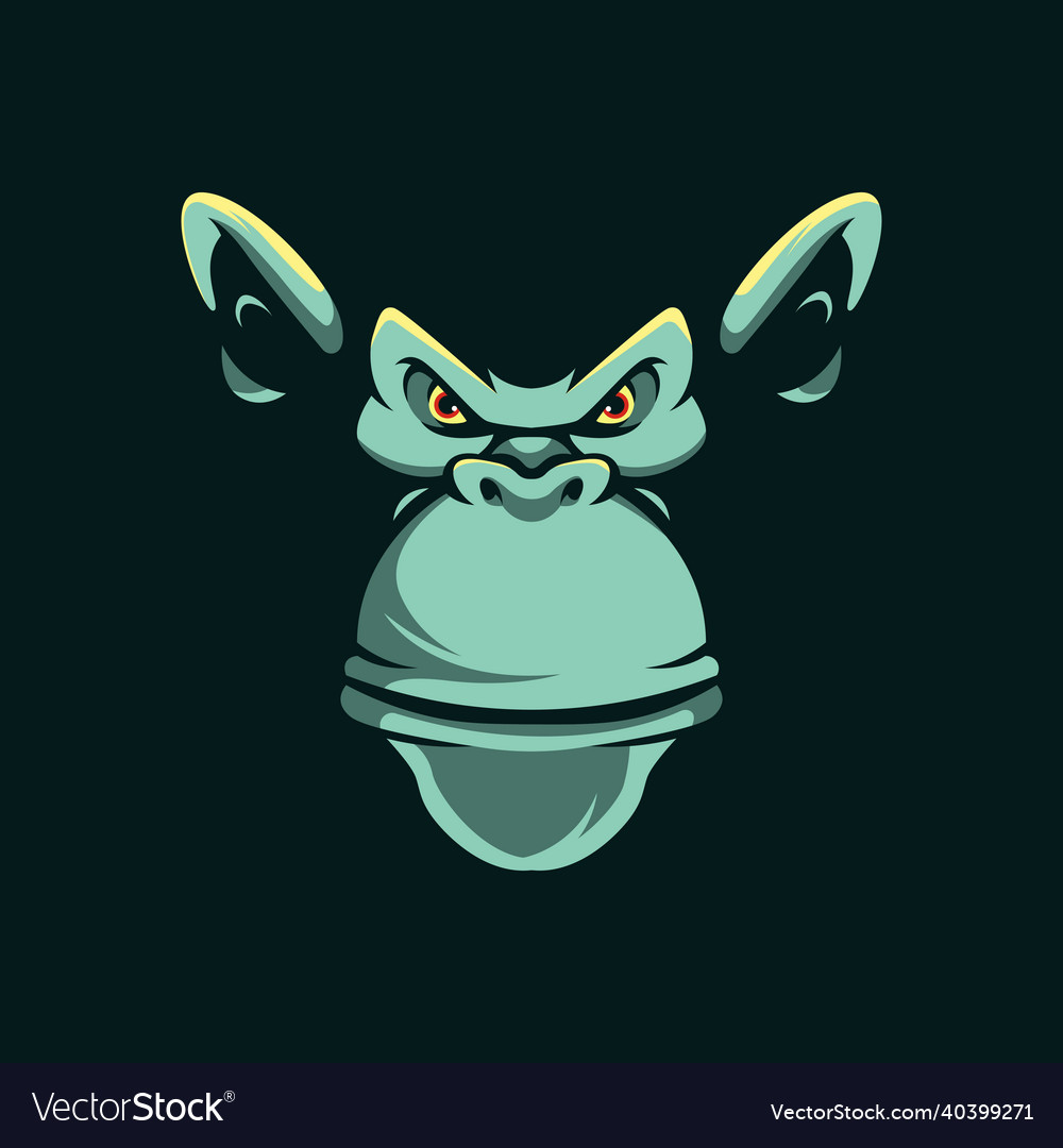 Monkey face Royalty Free Vector Image - VectorStock