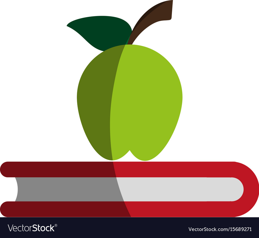 Reading book separator Royalty Free Vector Image