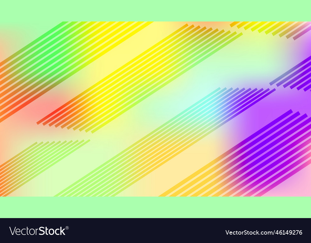 Colorful diagonal lines background modern Vector Image