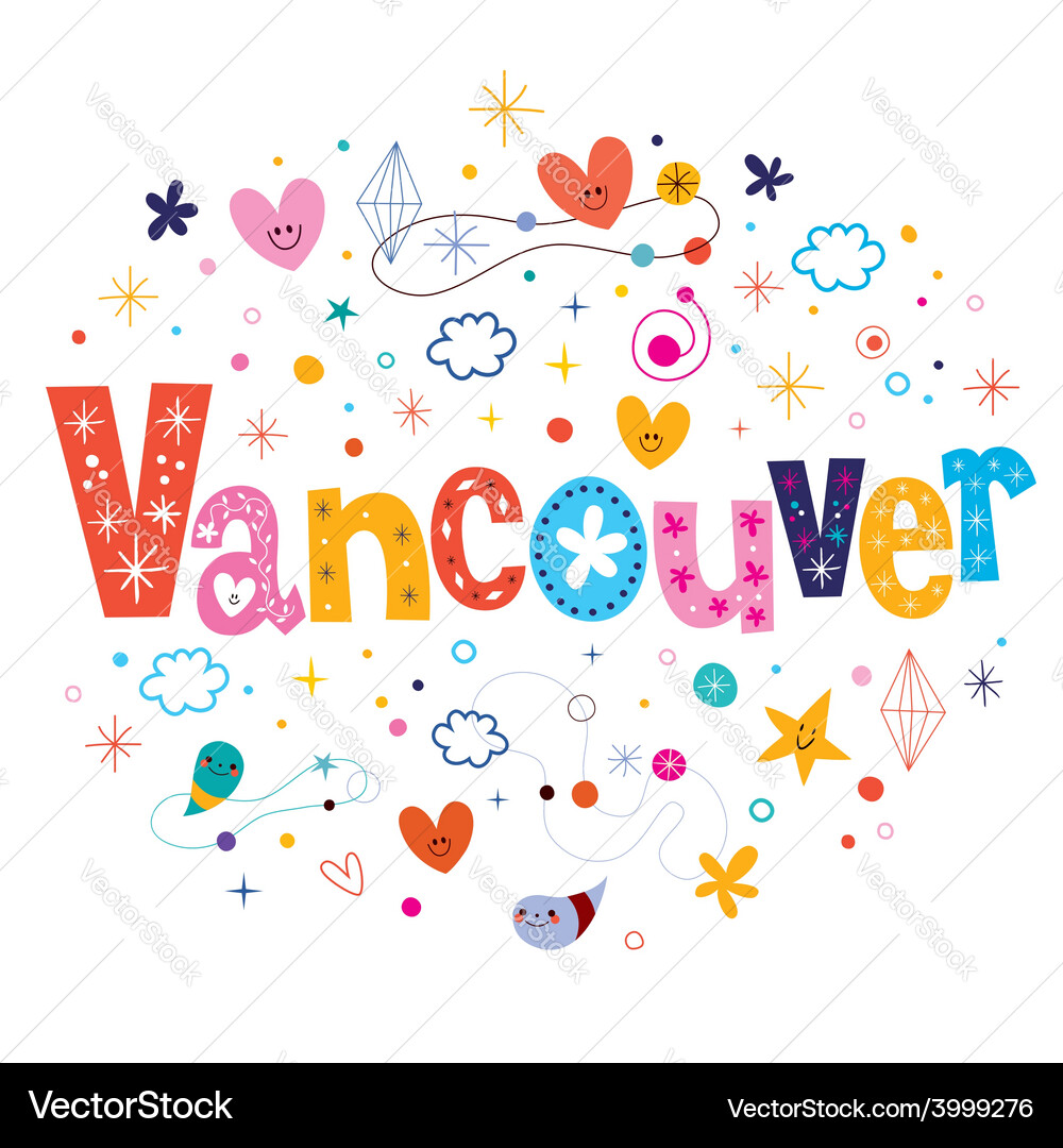 Vancouver Royalty Free Vector Image - VectorStock