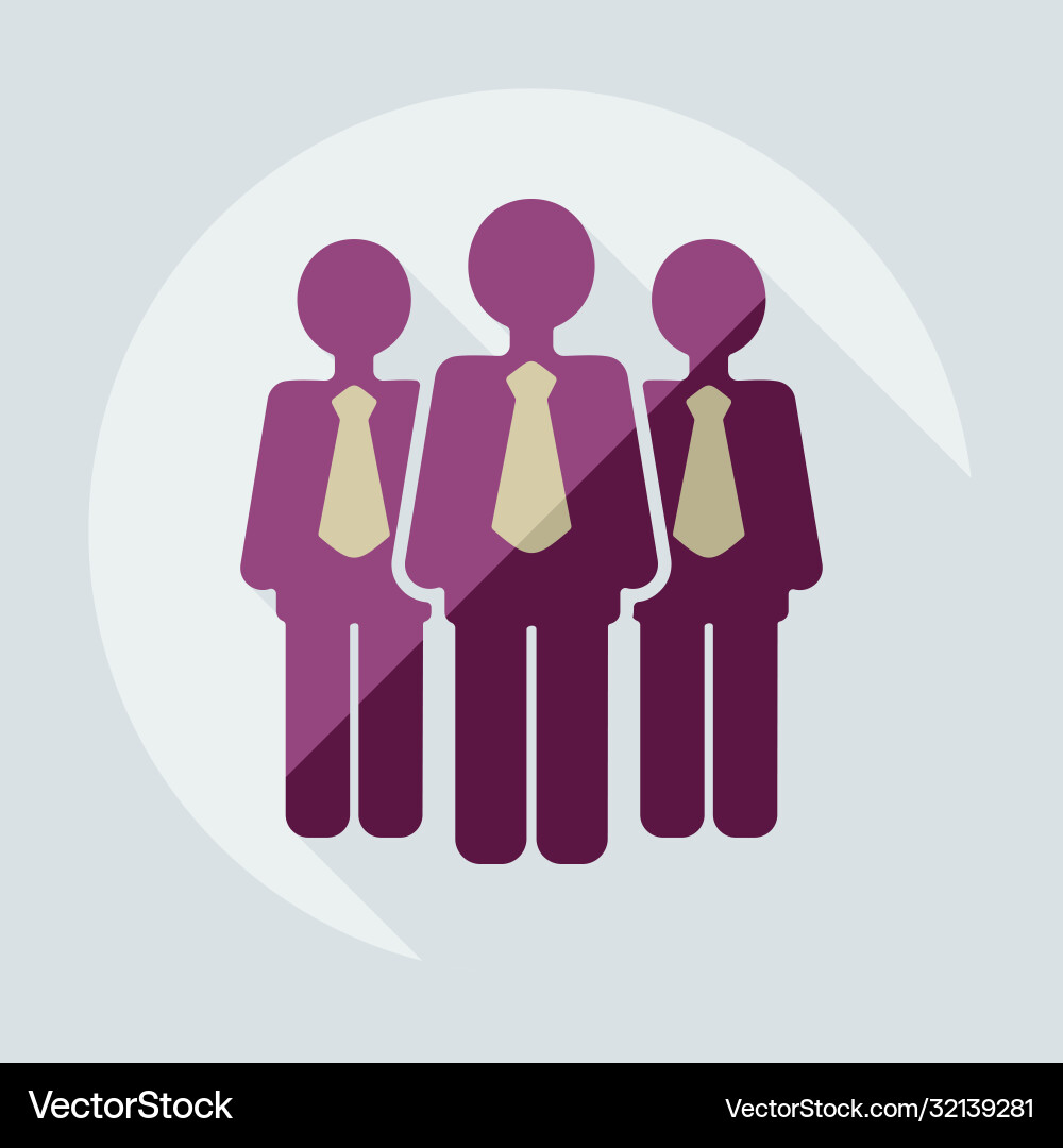 Flat modern design with shadow icons business icon