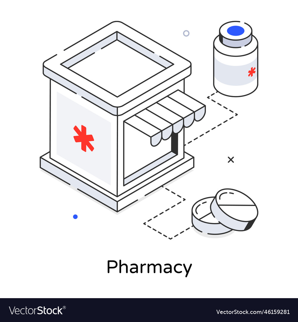 Pharmacy Royalty Free Vector Image - VectorStock