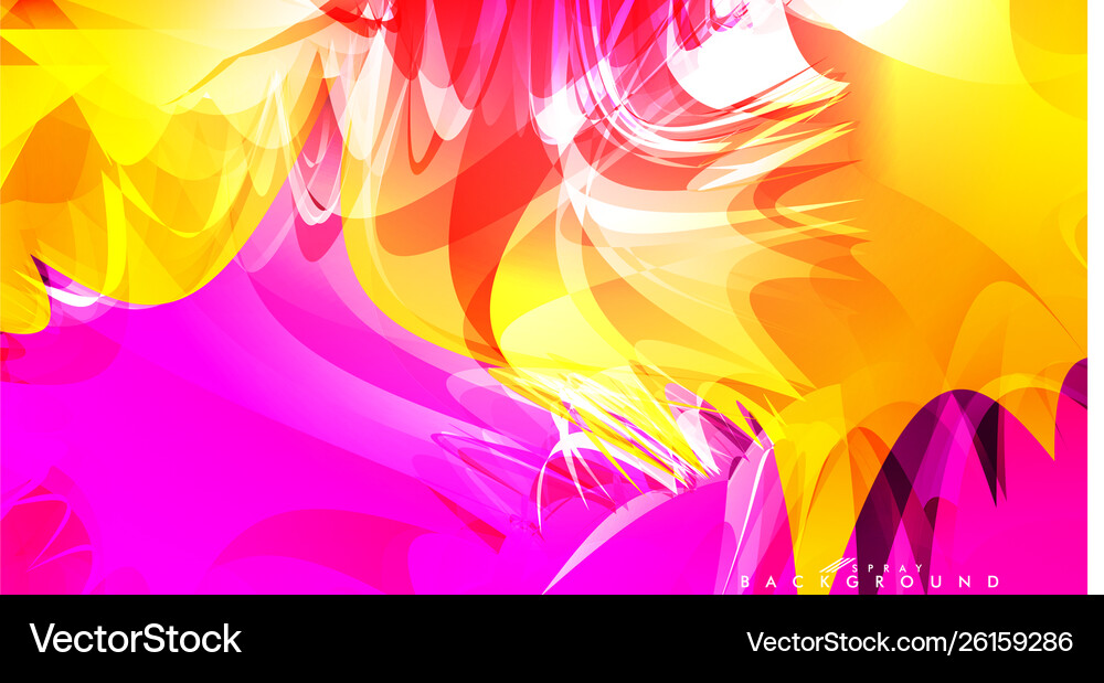 Abstract background color watercolor mix Vector Image
