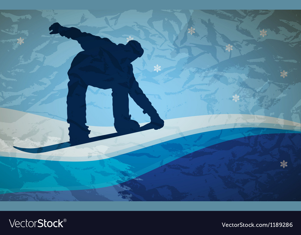 Snowboarding Royalty Free Vector Image - VectorStock
