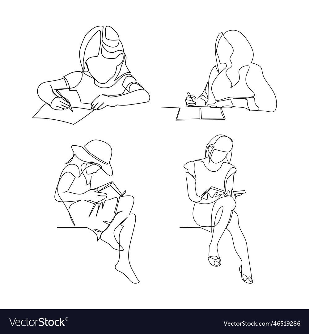 Students Royalty Free Vector Image - VectorStock