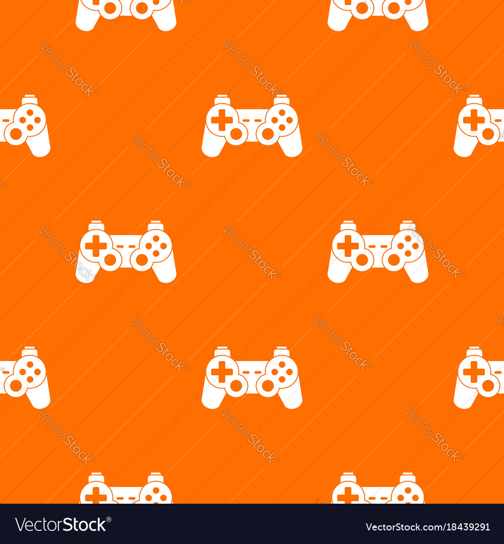 Game Controller Pattern Seamless Royalty Free Vector Image