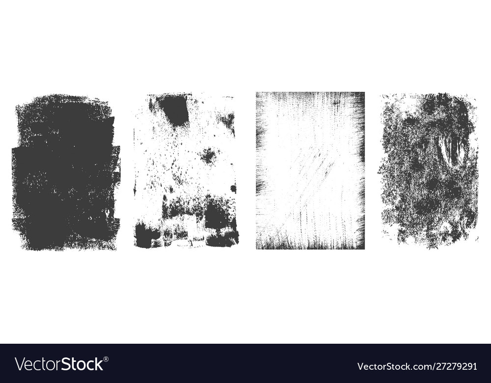 Grunge rectangular frames vintage collection Vector Image
